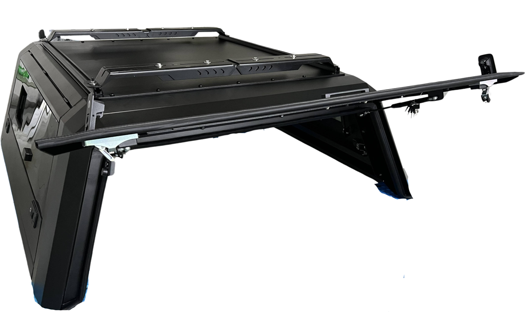 STAINLESS STEEL CANOPY FOR FORD RANGER & RAPTOR DOUBLE CAB 2022+ With ...