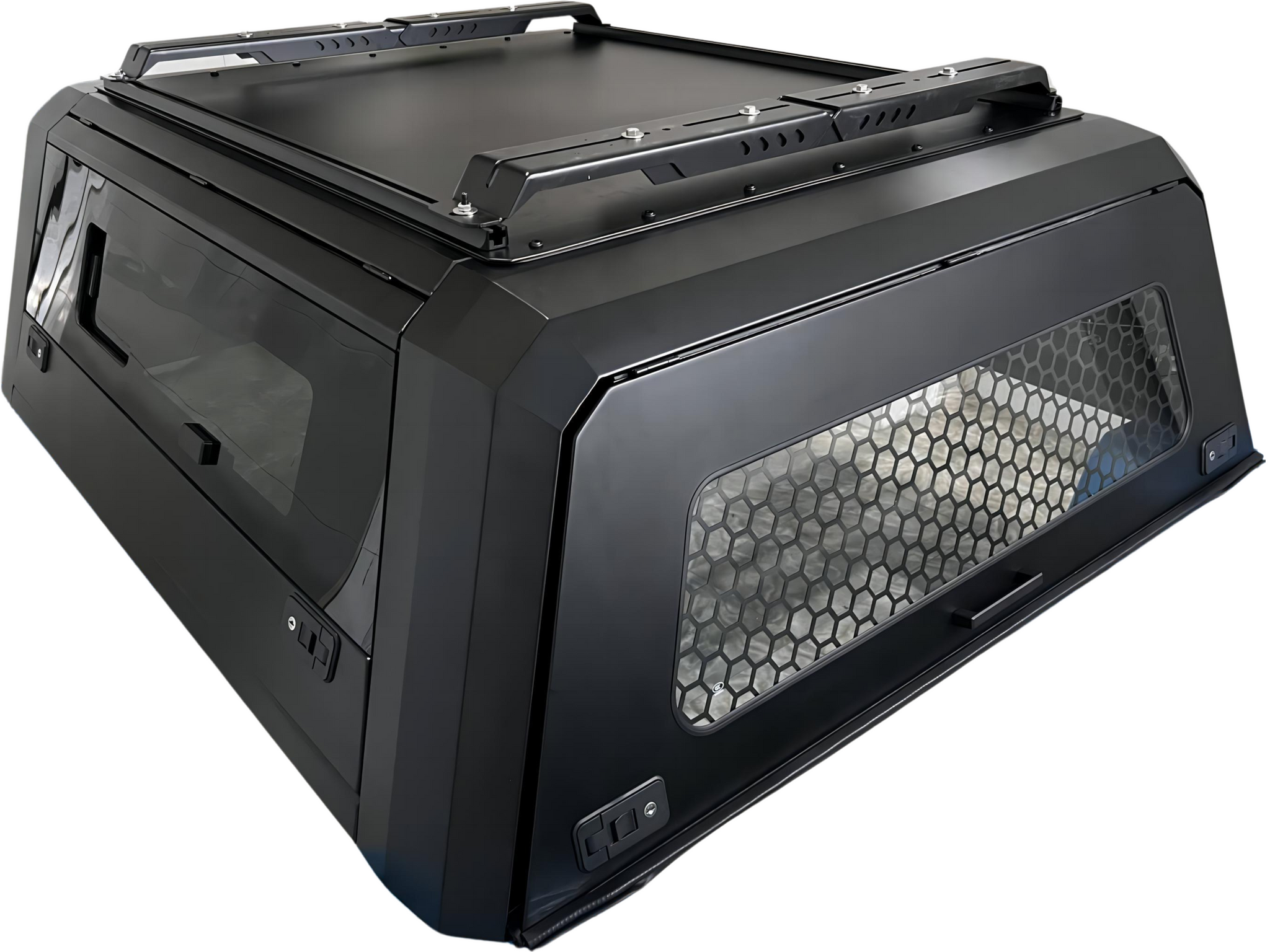 STAINLESS STEEL CANOPY FOR FORD RANGER & RAPTOR DOUBLE CAB 2022+ With ...