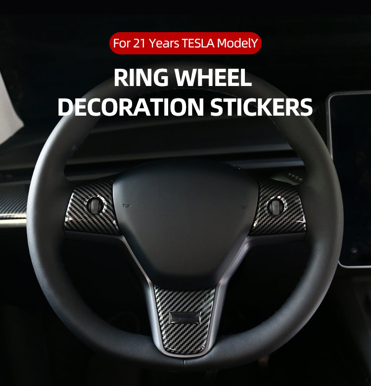 Model 3/Y Wheel steering Sticker – S3XY