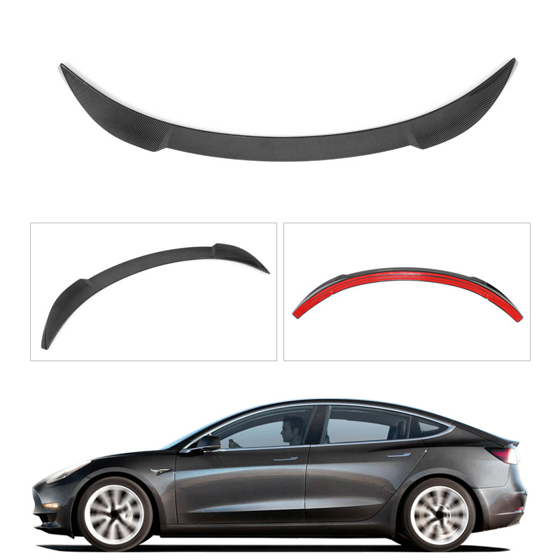 Model 3 sports type rear wing – S3XY
