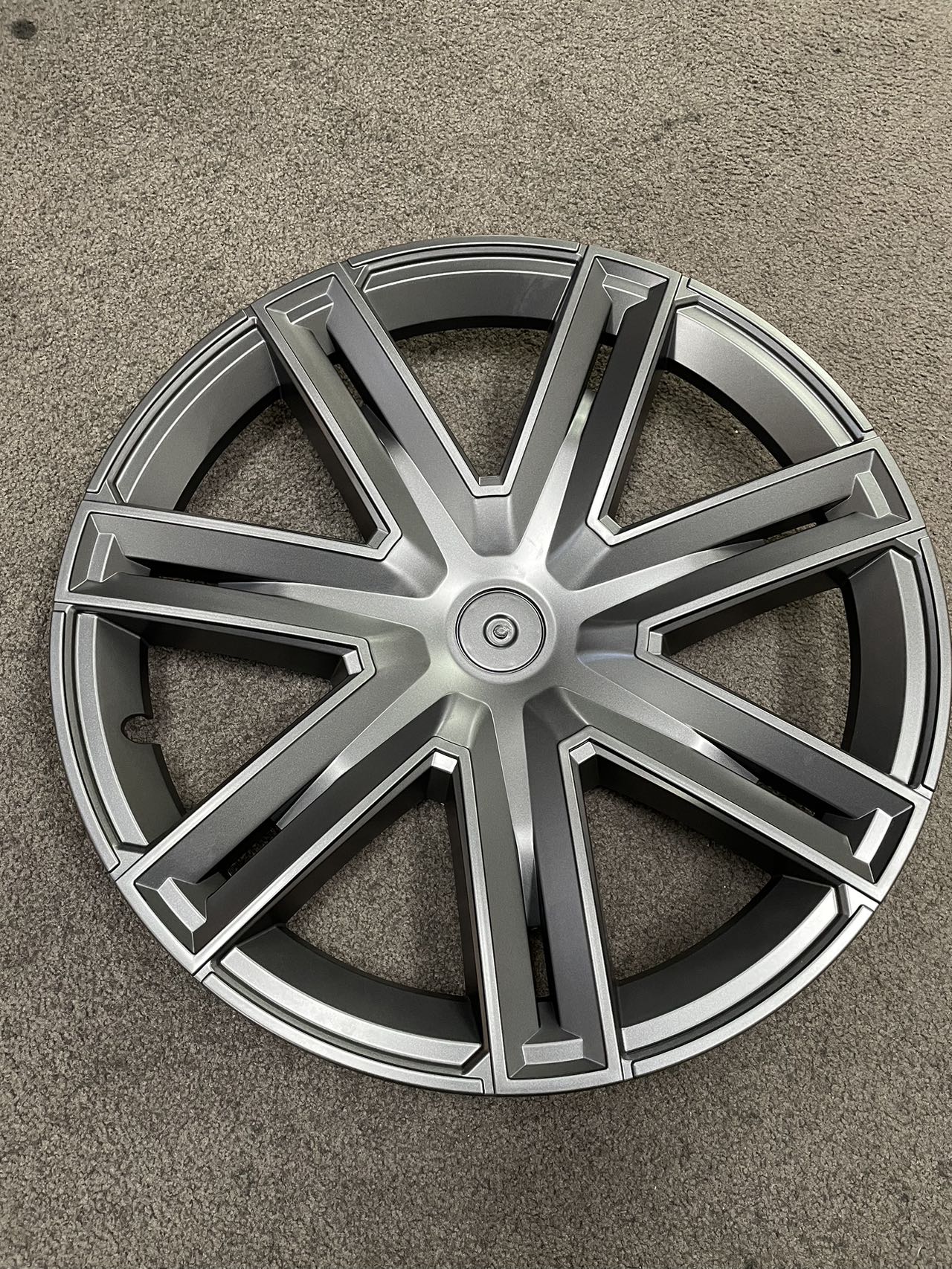 2019-2023 Model Y 19" AMG Style Wheel Cover Grey color – S3XY