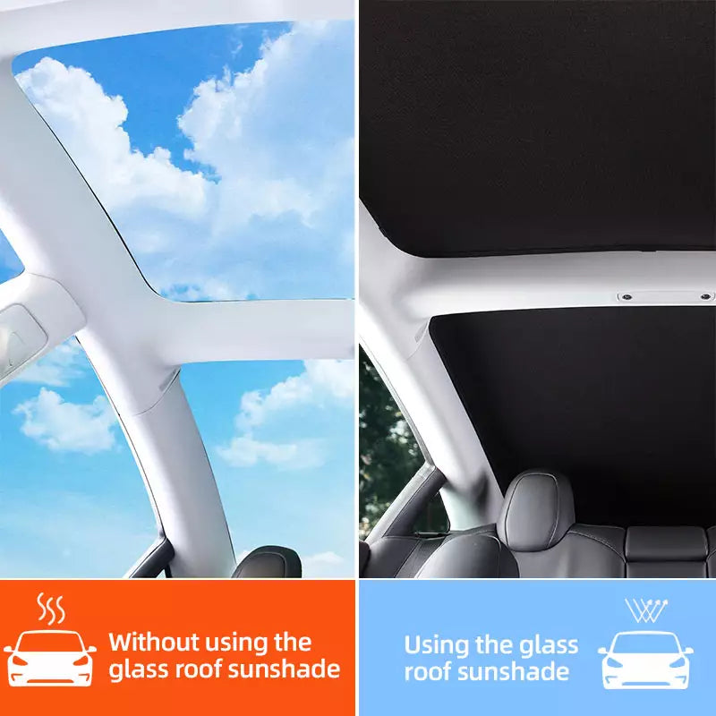 Model 3 sunroof sunshade(segmented) – S3XY