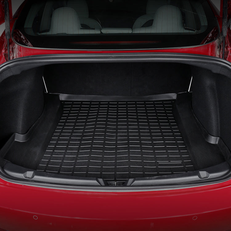 Model 3 Trunk mat/TPE plaid – S3XY