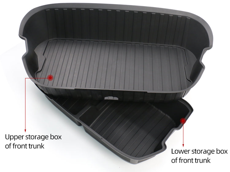 Model Y Upgraded front trunk storage box (Upper+Lower box) – S3XY