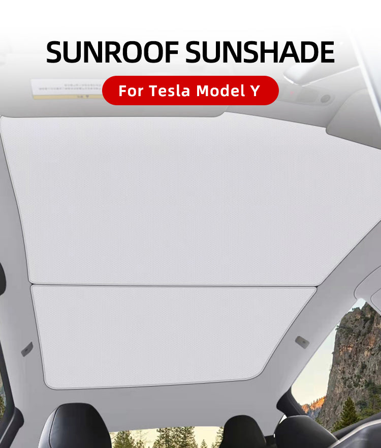 model Y roof sunshade ( Split style ) – S3XY