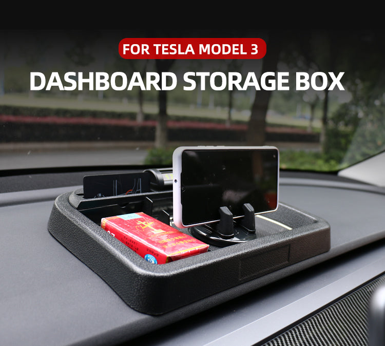 Model 3/Y Dashboard storage box – S3XY